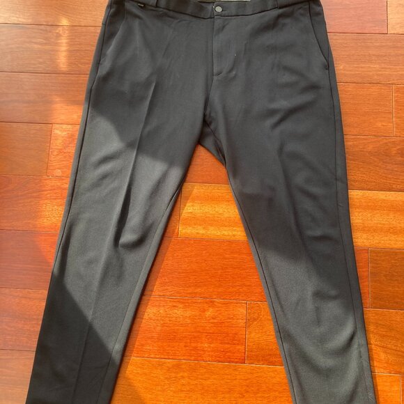 Zara | Pants | Zara Comfortable Collection Stretch Knit Navy Blue ...